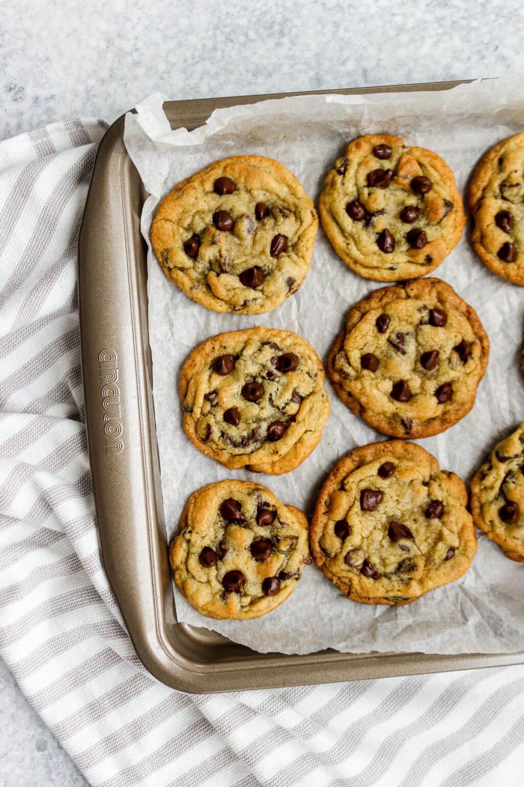 Better than Tollhouse Chocolate Chip Cookies - Run to the Table