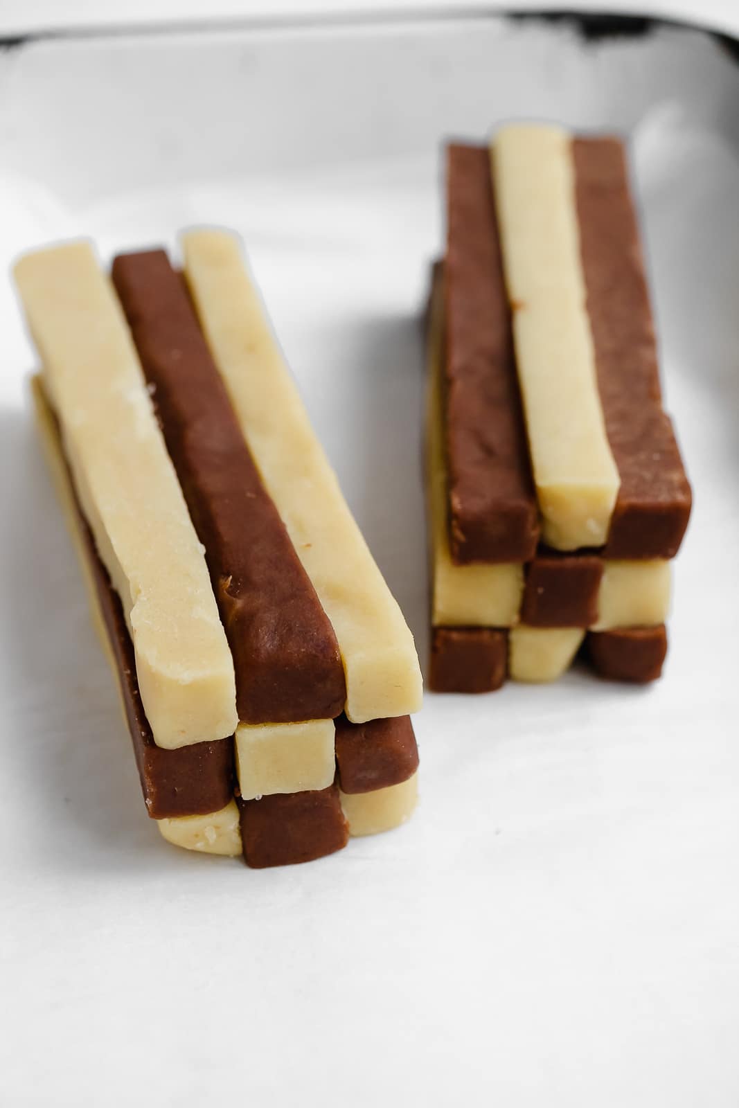 Checkerboard Cookies - Run to the Table