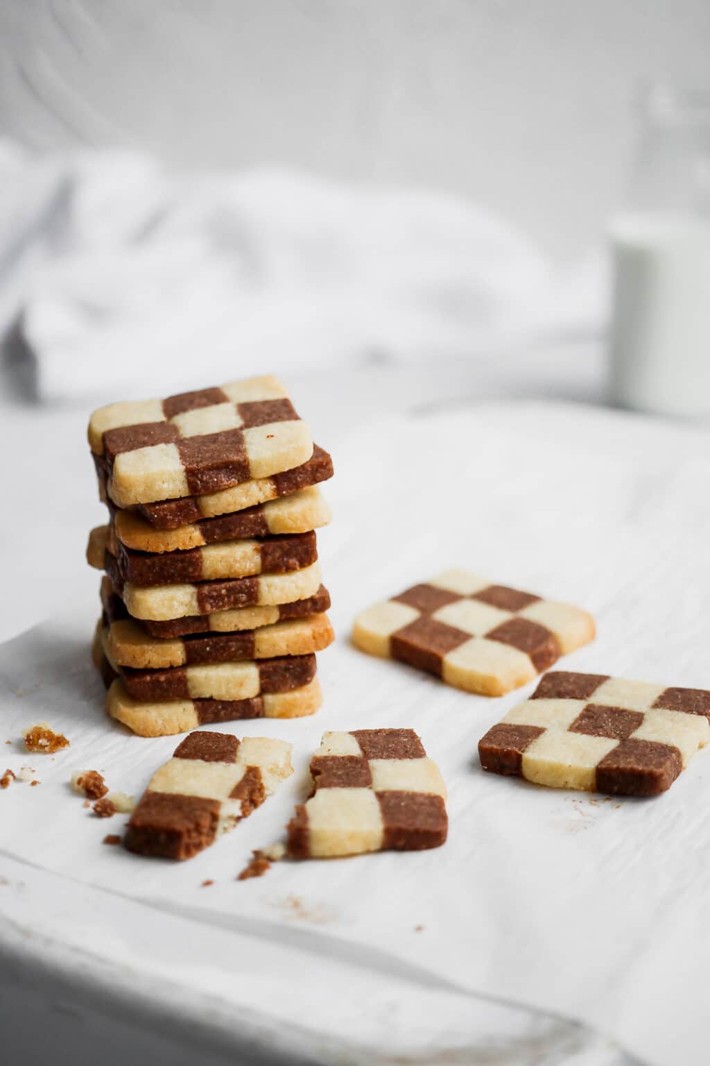 Checkerboard Cookies - Run to the Table
