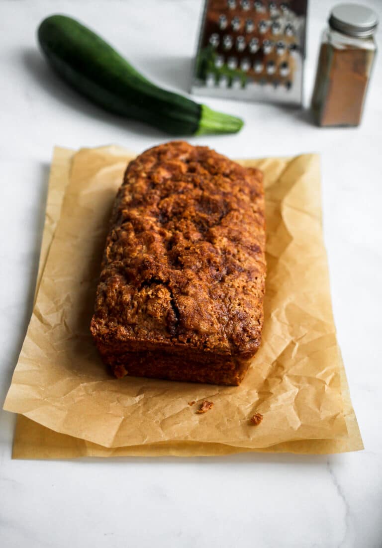 Cinnamon Swirl Zucchini Bread - Run to the Table